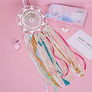 OHOME Boho Dream Catcher Handmade Colorful Macrame Dreamcatcher for Wall Hanging Home, Wedding, Garden Decor, Girls Kids Bedroom Decoration Blessing Gift
