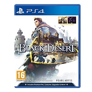 Black Desert Prestige Edition (Physical Disc) (PS4)