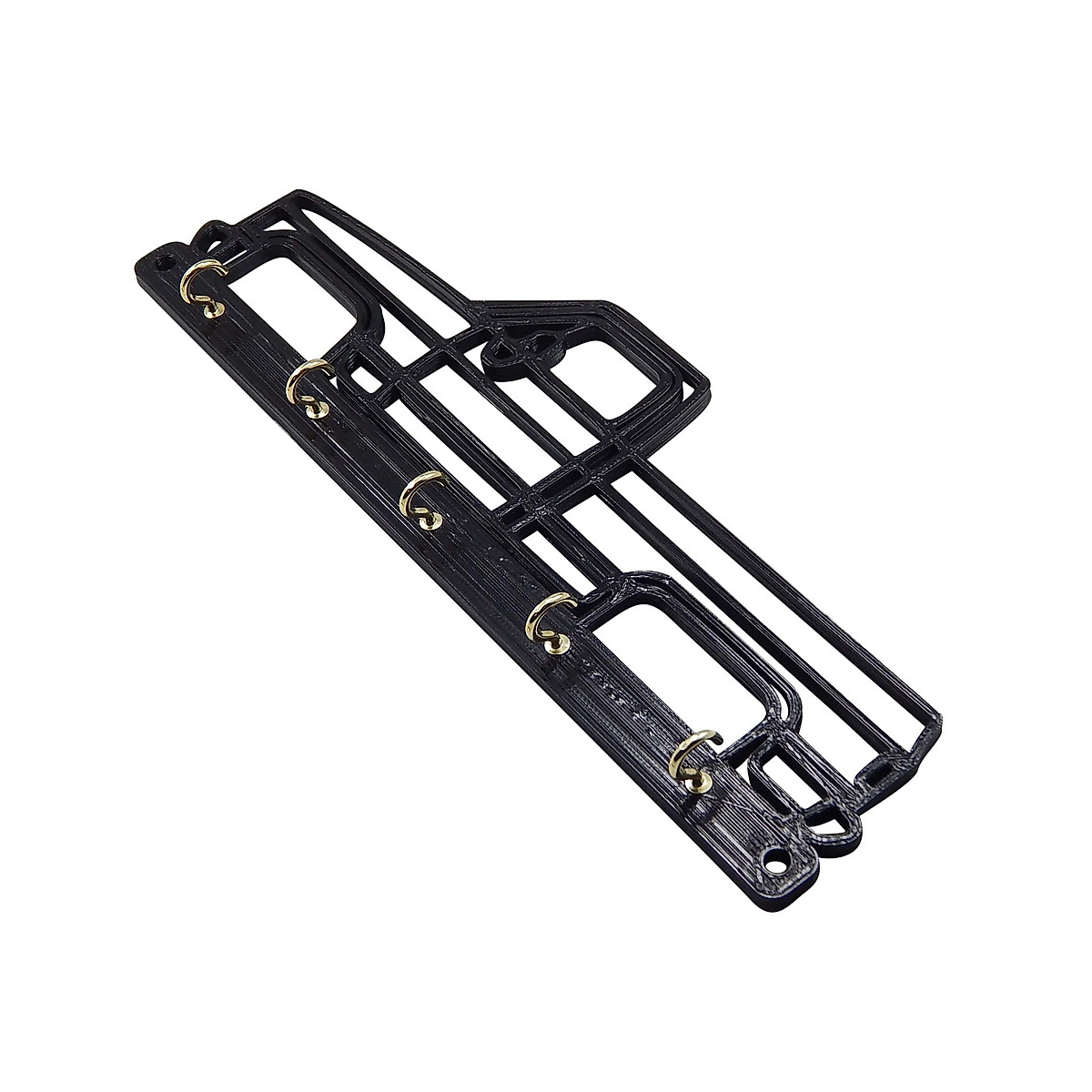 Generic Key Holder Hanger Rack Compatible with Chevy Chevrolet 1987 C10 Square Body Pickup Keys and Keychains Accessory, Black