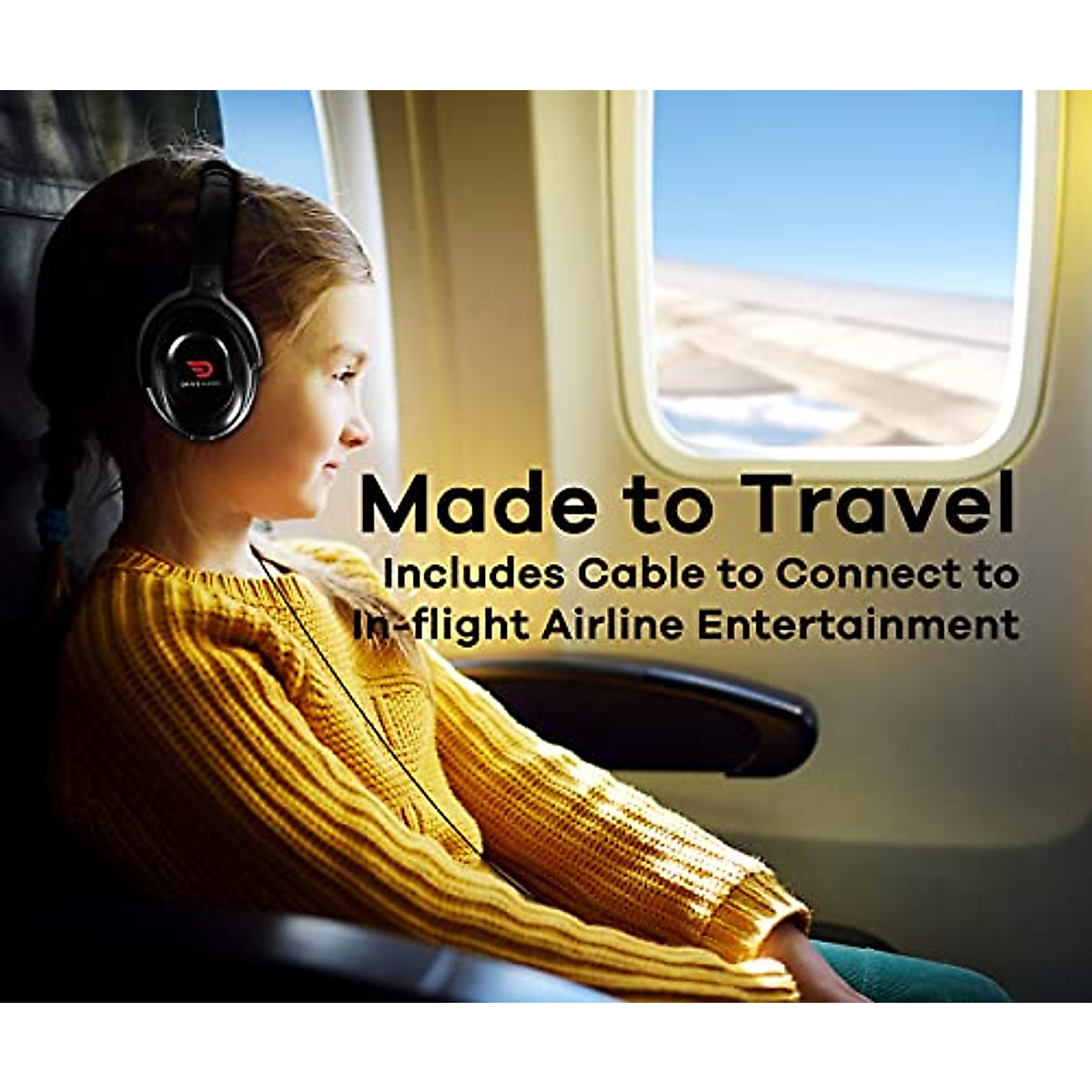 DRIVE AUDIO Compatible with uConnect VES Dodge Grand Caravan & Chrysler Town & Country & Jeep Wireless Headphones (2 Pack) OEM Car Headsets 2006 2007 2012 2014 2015 2016 2017 2018 2019 2020 2021 2022