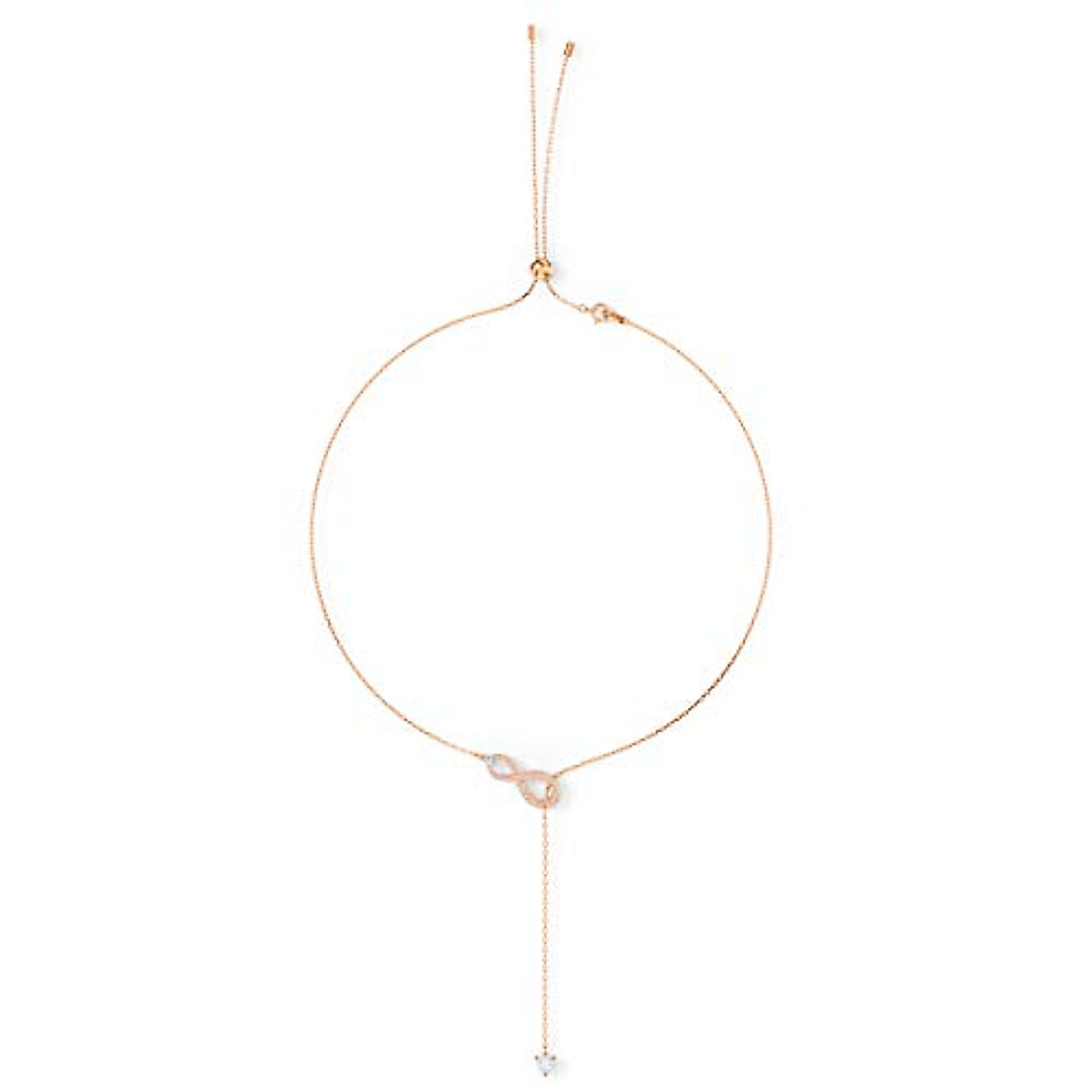 SWAROVSKI Women's Hyperbola Crystal Jewelry Collections, Rhodium & Rose Gold Tone Finish