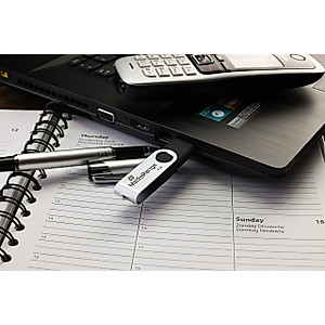 MEDIARANGE MR908 Flexi USB Stick 8GB 15MB/s USB 2.0 Black-Silver