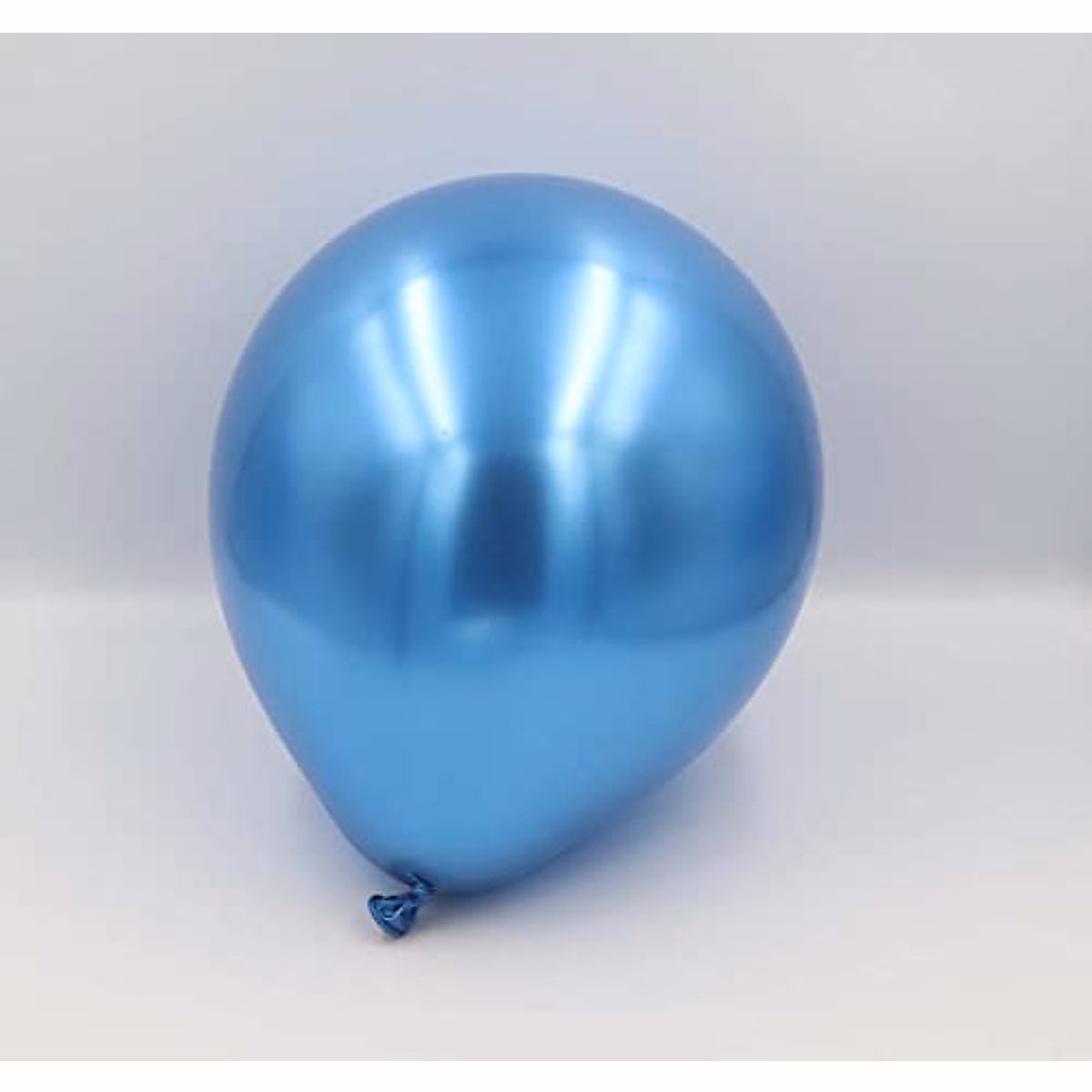 Metallic Chrome Blue Purple Black Balloon Garland Arch Kit-Small&Large Black Chrome Blue Purple Compatible with Video Game Party, Birthday Party, Baby Shower