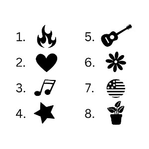 DoneHomespun Custom Personalized Vinyl Decals Text and Elements - Decal for Thermos, Cup, Mug, Cooler