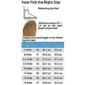 WHITIN Wide Toe Box Barefoot Sneakers for Men Slip on Fashion Canvas Minimalist Shoes Zero Drop Sole Size 9.5 Width 10W Casual Walking All Black 43