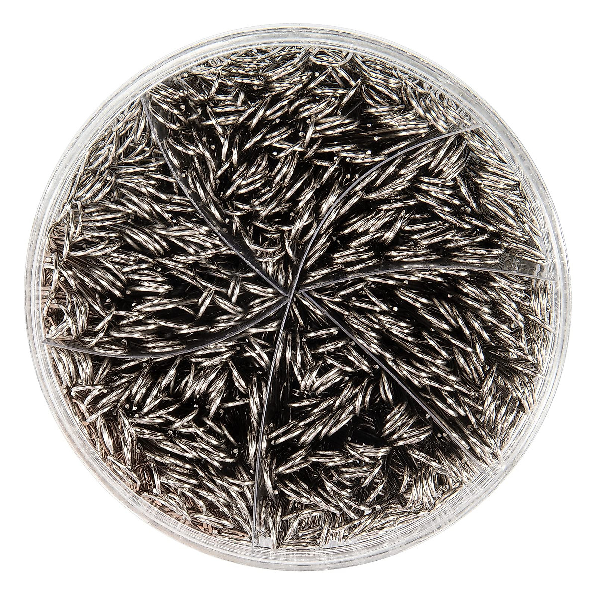 700 Paper Clips, Assorted Sizes Medium and Jumbo Size, for Office School and Home Use(28 mm, 33mm, 50 mm) (Silver)