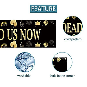 You’re Dead To Us Now Decorations Banner, Going Away/Goodbye/Bye Felicia/Retirement Party Sign Supplies, Farewell Photo Booth Props Backdrop (9.8x1.6ft)