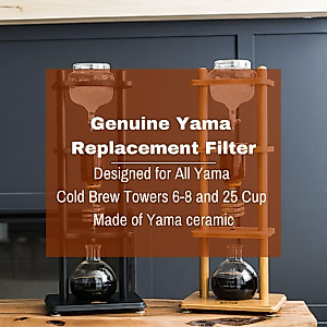 Yama Ceramic Filter for Cold Brew Towers and Silverton Brewer - Yama Replacement Filter