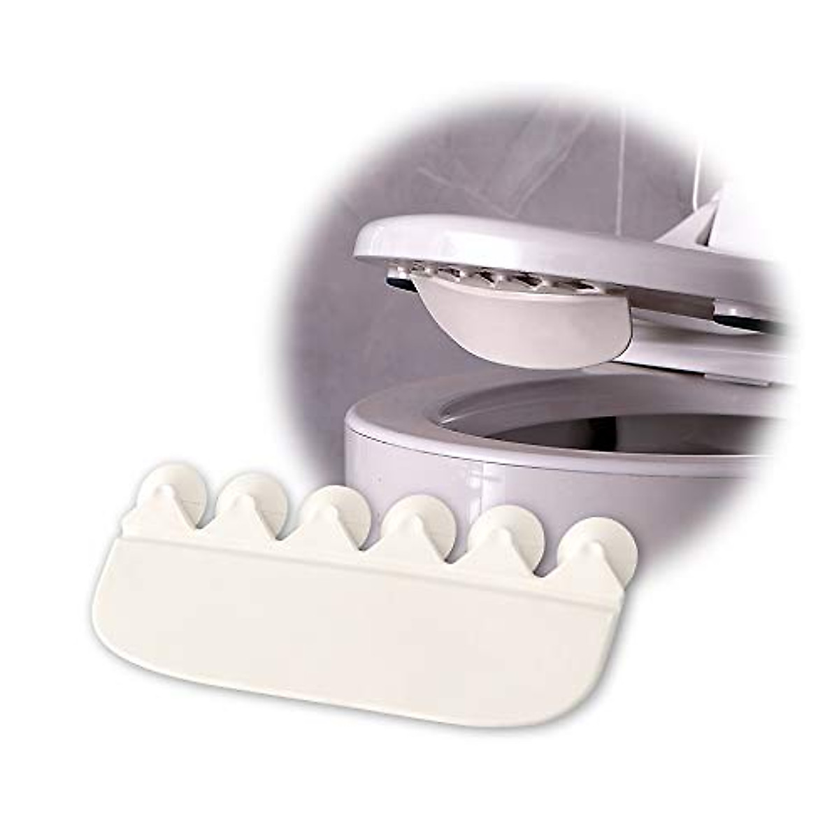 G Ganen Urine Deflector for Toilet Seat Prevents Kids and Adult from Peeing Splash (Upgrade Suck Cups)