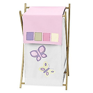 Kids Laundry Hamper for The Pink and Purple Butterfly Collection by Sweet Jojo Designs