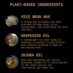 O'Douds Multi-Purpose Pomade - Water-Resistant Styling Pomade for Men - Natural, Plant-Based Ingredients - Firm hold with Medium to High Shine - Cedarwood & Orange Scent (4oz)