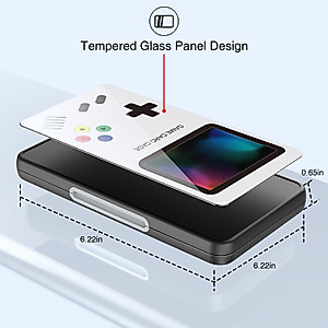 HEIYING Game Card Case for Nintendo Switch& Switch OLED& Switch Lite,Portable Switch Game Memory Card Storage with 24 Game Card Slots and 24 Micro SD Card Slots.