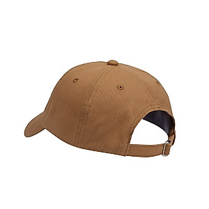 Hatphile 6 Panel Soft Embroidery Baseball Cap (Doodle Dad Brown)