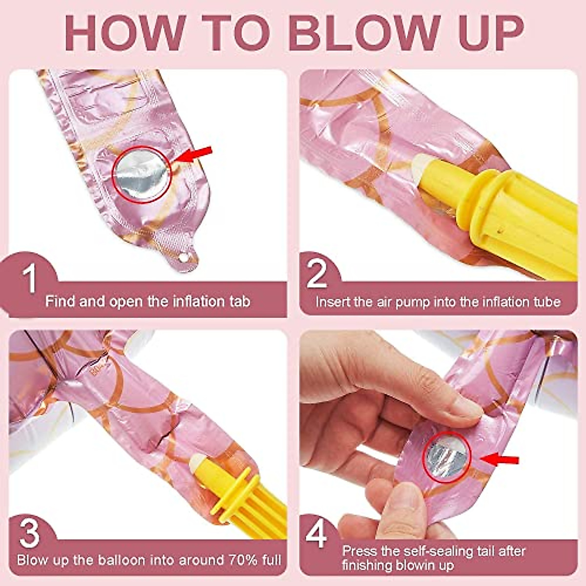 241PCS Surprise Birthday Party Supplies, Pink Birthday Party Decorations Included Banner, Backdrop, Balloon, Tablecloth, Hanging Swirl, Tableware, Blowing Dragon Party Decorations for Girls Birthday