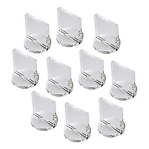 LITKO 1-inch Wargame Counter Stands, Clear (10)