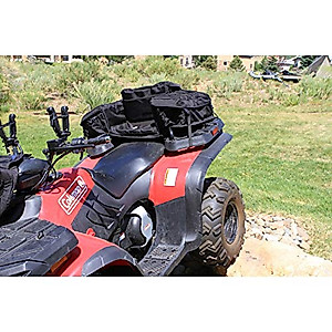 Coleman ATV Rear Padded-Bottom Bag (Black), 19" L x 36" W x 10" H