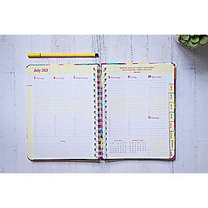 Posh: Deluxe Organizer 17-Month 2020-2021 Monthly/Weekly Planner Calendar: Lemondrops