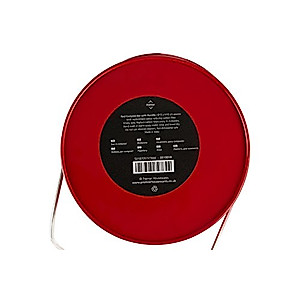 Premier Housewares 510018 Compost Bin with Handle, Red, Metal, H20 x W15 x D15cm