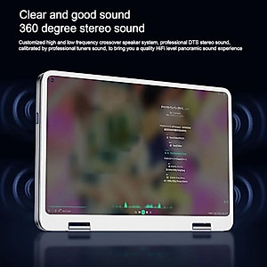 Dpofirs 2 in 1 Touchscreen Laptop 10.8 Inch, 8GB RAM, 1TB SSD 2560x1600P FHD Touch Laptop with Stylus, Flip Convertible Portable Laptop with WiFi, BT, USB C for Study, Game (8+1TB US Plug)