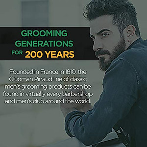 Clubman Pinaud 2-in-1 Beard Conditioner and Face Moisturizer, 3 oz