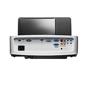 BenQ MW843UST Ultra-Short Throw Projector WXGA (1280 X800), 3,000 ANSI Lumens, 13,000:1 High Contrast Ratio, with Wall Mount Projector