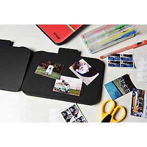 Polaroid Snap Themed Scrapbook Photo Album for 2x3 Photo Paper Pojects (Snap, Zip, Z2300) - Purple