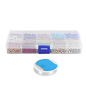 DIY Craft Beads Elastic Wire Kit Bracelet Necklaces Crafting Jewelry Making