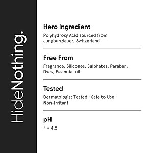 Minimalist 3% PHA Alcohol Free Hydrating Face Toner for Pore Tightening | Mild Exfoliation, pH Balancing & Rebalancing Skin Microbiome | for Women & Men | 5 Fl Oz / 150 ml