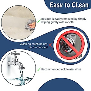 FHTONGE 55.9x28 Guinea Pig Cage Bottom Tarp for C&C Cage Panel, Waterproof Guinea Pig Cage Liner Base Washable Small Animal Cage Bedding for Hamster Chinchilla Hedgehog Ferret Rabbit Habitat(No Cage)