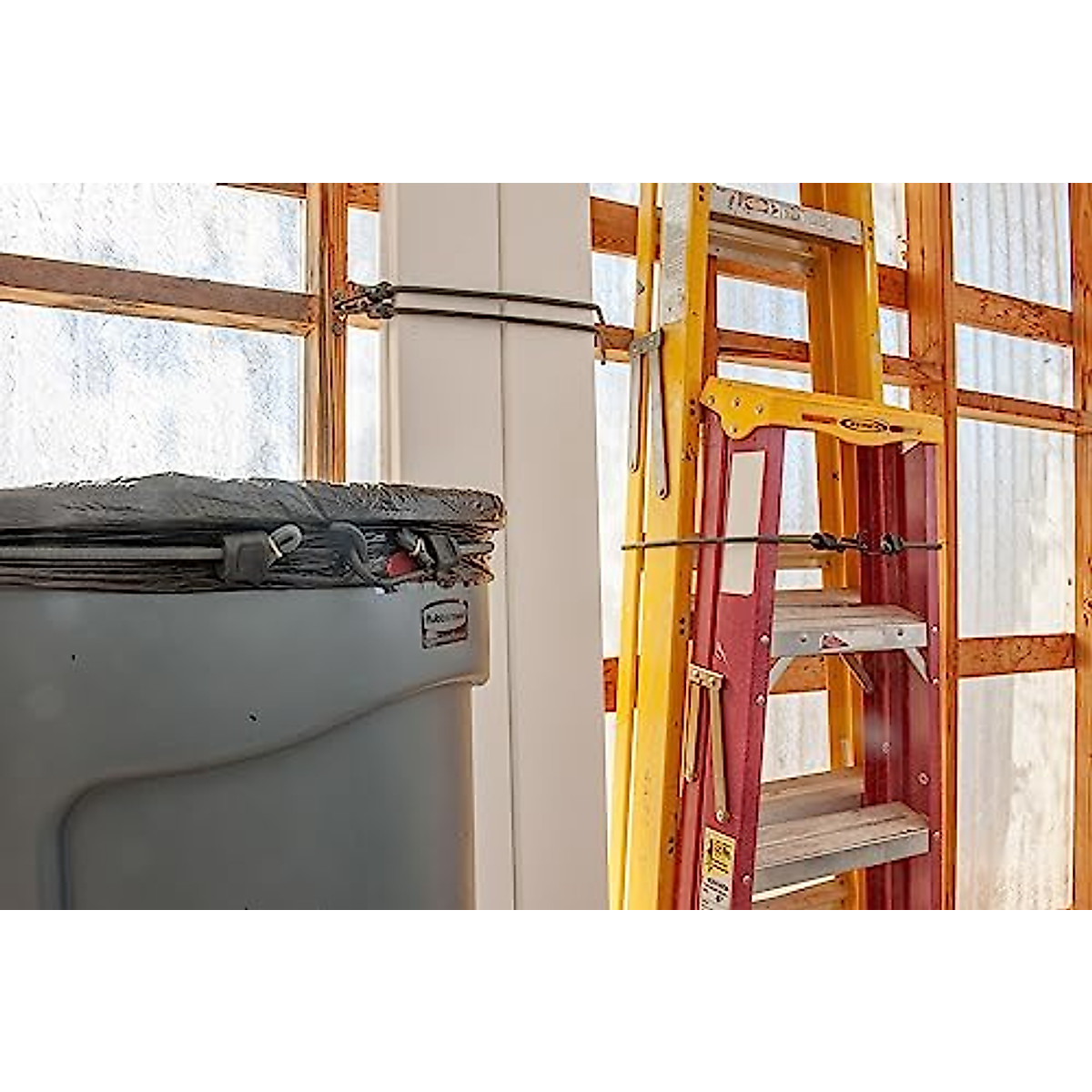 Keeper - 48” Bungee Cord With SST Hooks, 4 Pack - UV and Weather-Resistant