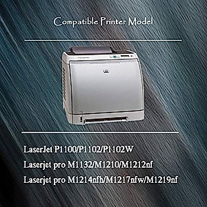 TG Imaging Compatible Toner Cartridge Replacement for HP 285A CE285A 85A Work in Laserjet Pro M1132 M1210 M1212NF M1217NFW P1102 P1102W Printer (Black, 4 Pack)