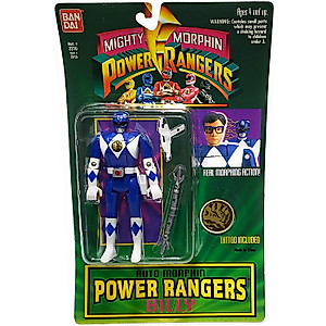 Power Rangers Auto Mighty Morphin Billy Action Figure