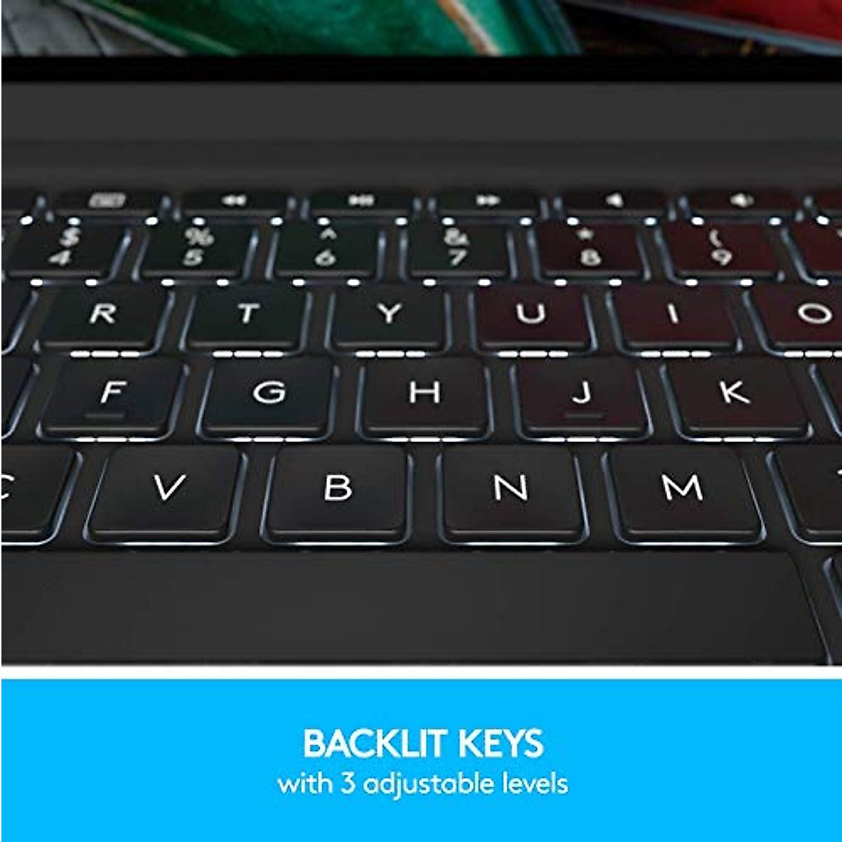 Logitech Slim Folio PRO iPad Pro 11-inch Keyboard case with Integrated Backlit Bluetooth Keyboard (only for iPad Pro 11-inch)