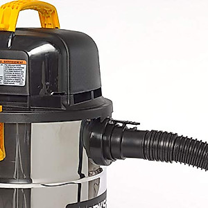 WORKSHOP Wet/Dry Vacs Vacuum Accessories WS17820A Wet/Dry Vacuum Hose, 1-7/8-Inch x 7-Feet Locking Wet/Dry Vac Hose for Wet/Dry Shop Vacuums