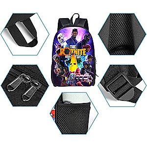 Szv Unisex Game Backpacks Anime Backpack Cosplay 3d Printing Travel Bag Large Lightweight Sports Daypacks D-One Size