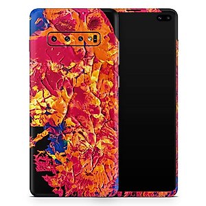 DesignSkinz Liquid Abstract Paint V6 Protective Vinyl Decal Wrap Skin Cover Compatible with The Samsung Galaxy S20 (Screen Trim & Back Glass Skin)