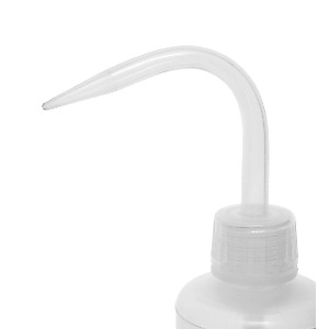 EISCO Wash Bottle, 125ml - Low Density Polyethylene - Translucent, Unbreakable - Screw Cap with Sturdy Delivery Tube, Leak-Proof Dispensing of Liquids Labs