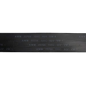 A1 FFCs - Flex Ribbon Extension Cable for Raspberry Pi Camera - Black 2m / 6.56ft Long
