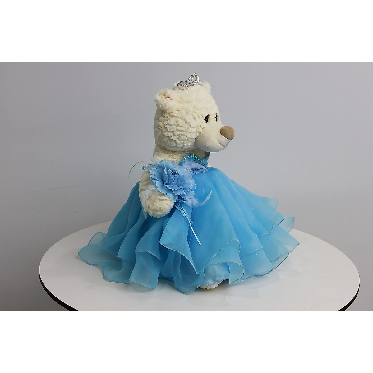 20" Quince Anos Quinceanera Last Doll Teddy Bear with Dress (Centerpiece) ~Babyl Blue~ B16831-4