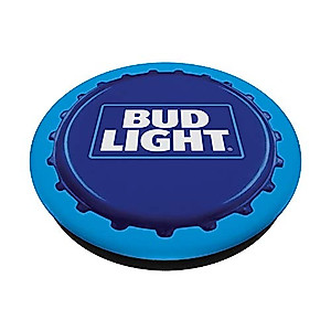 Bud Light Blue Beer Cap PopSockets Stand for Smartphones & Tablets