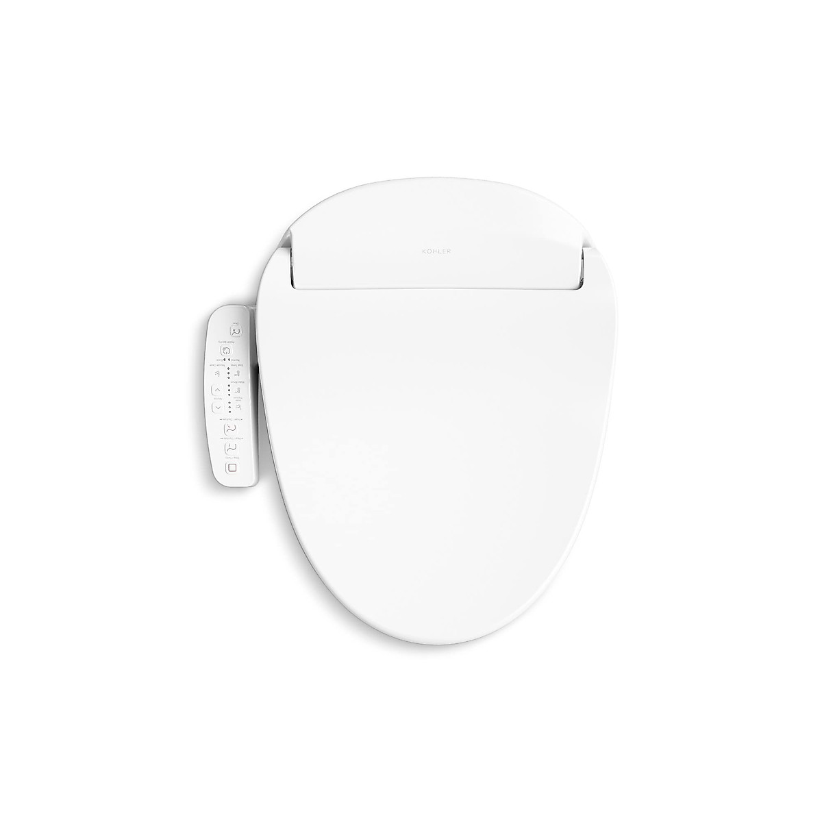 Kohler 32330-0 Purewash Bidet Toilet Seat, Elongated, White