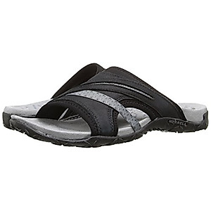 Merrell Women's Terran Slide II Sandal, Black, 9 M US