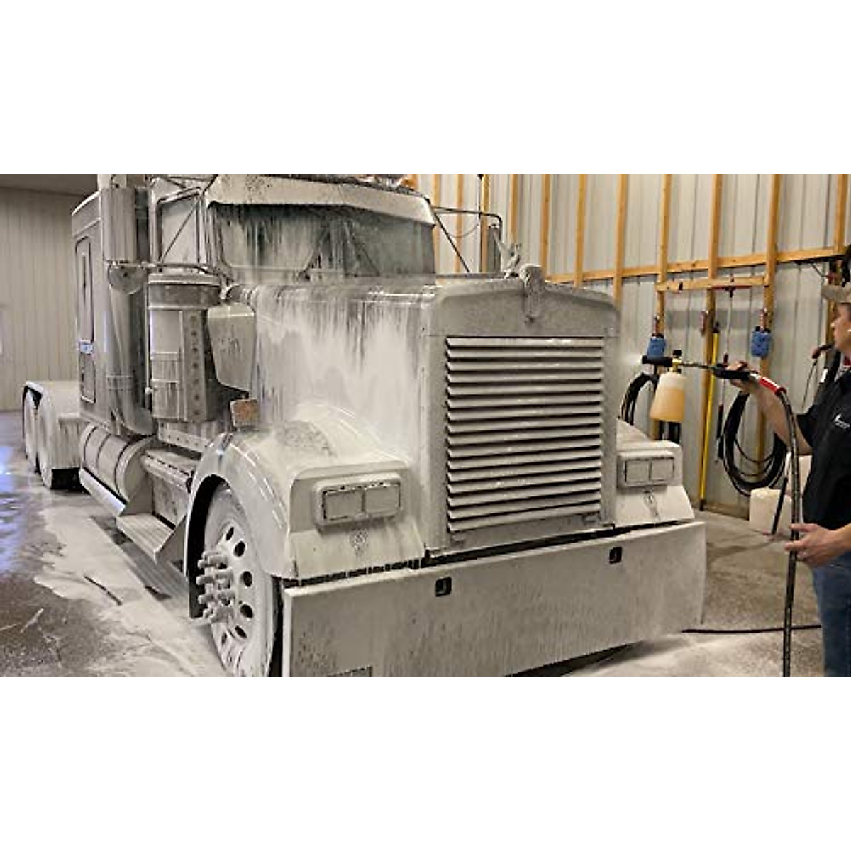 Image Wash Products - Touchless 1 & 2-2 Step Concentrated Truck Wash Soaps - Polished Aluminum & Chrome Safe - Non-Hazmat  - Touchless Car/Truck Wash Soap – Safe and Biodegradable