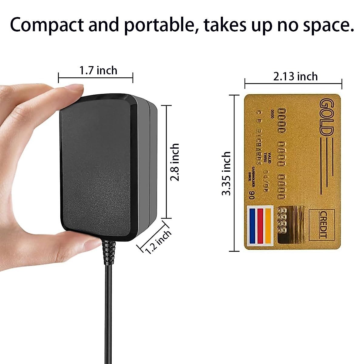 HY1C 30W Echo Power Cord for Amazon Alexa Echo 3rd 4th Generation, Echo Show 8, Echo Show 10, Echo Show 15, Echo Show 2nd Gen, Echo Plus 2nd Gen Power Adapter Charger