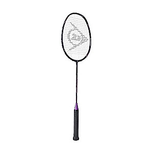 Dunlop Sports Nanoblade Savage Pro Lite Badminton Racket, Grey/Pink