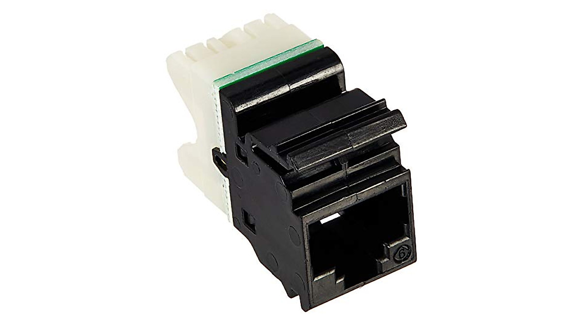 Siemon MX6-F01 Max-Module Cat6 UTP Flat Data Jack Insert, Black — 🛍️ ...