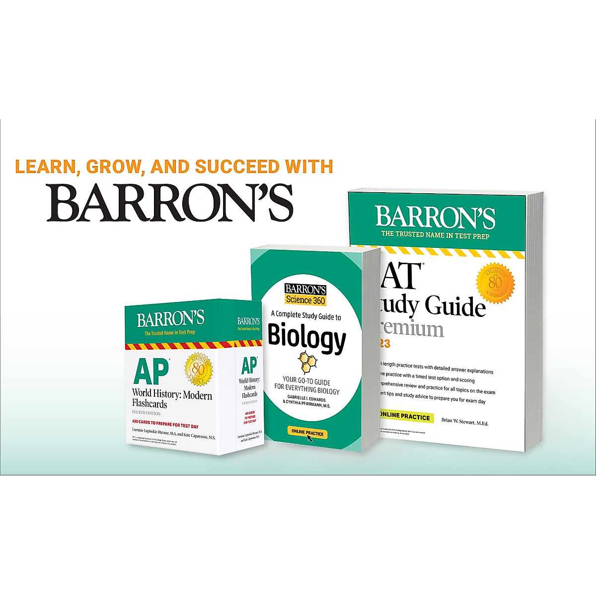 Barron's ACT Study Guide Premium, 2023: 6 Practice Tests + Comprehensive Review + Online Practice (Barron's ACT Prep)
