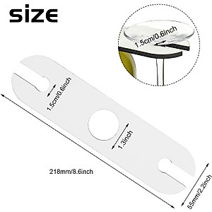 Jetec Wine Glass Holder Sublimation Blank Glass Holder Under Cabinet Stemware Wine Glass Holder Glasses Storage Holder DIY Picture Sublimation MDF Blanks for Couple Lovers Friends (2)