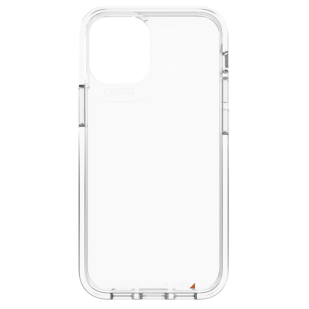 Gear4 ZAGG Crystal Palace Clear Case with Advanced Impact Protection [ Approved by D3O ], Slim, Tough Design for iPhone 12 Mini – Clear (702006031)