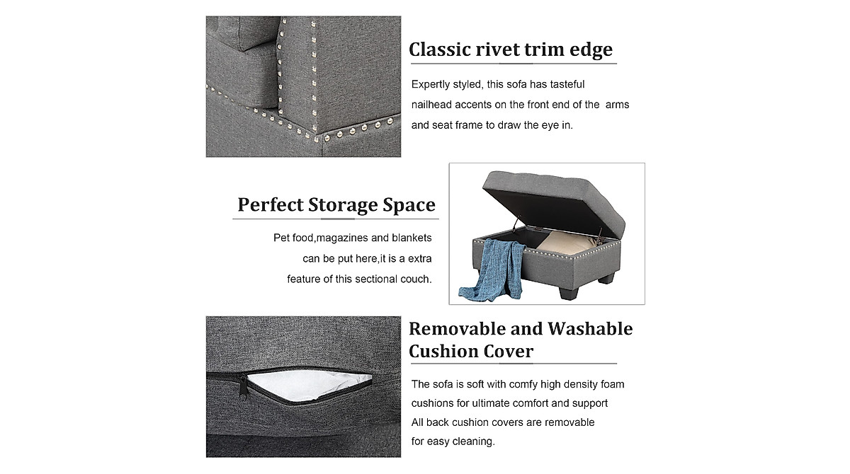 Prohon Oversized Sofa: Comfort & Style for Your Living Room